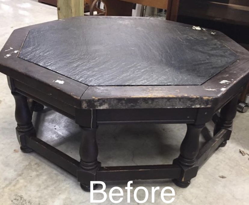 Saving an Awesome Coffee Table from the Dead | SharSum Paint